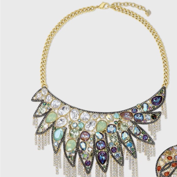 Swarovski | Jewelry | Rare Authentic Swarovski Statement Necklace ...